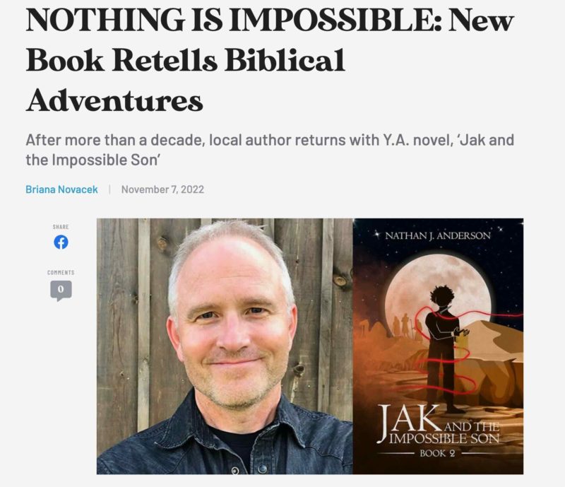 Volume One article - "Jak and the Impossible Son" release - Nathan J ...